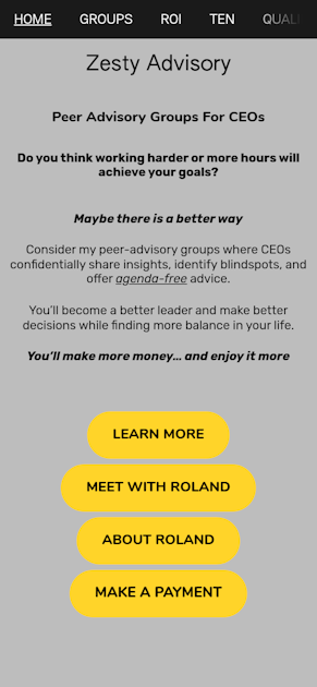 Zesty Advisory - Peer-Advisory for CEO’s